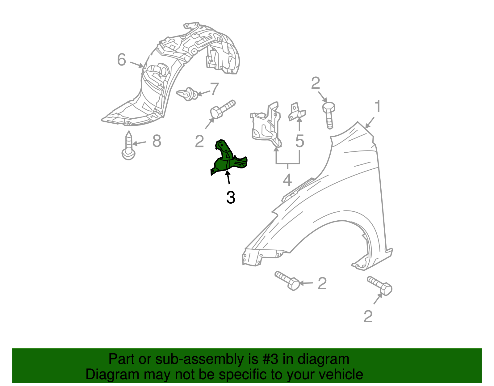 2010-2013 Mazda 3 Stay BBM4-52-240 | OEM Parts Online