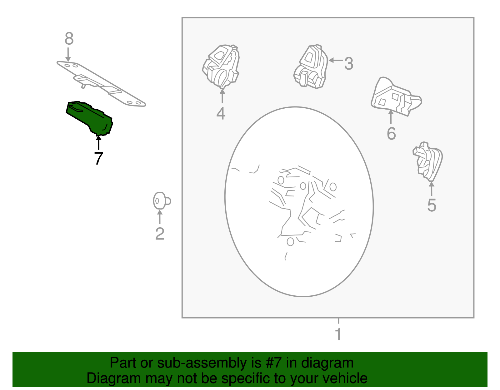 2011-2019 Lincoln | Module | BU5Z-14B561-C | Walls' Ford Parts
