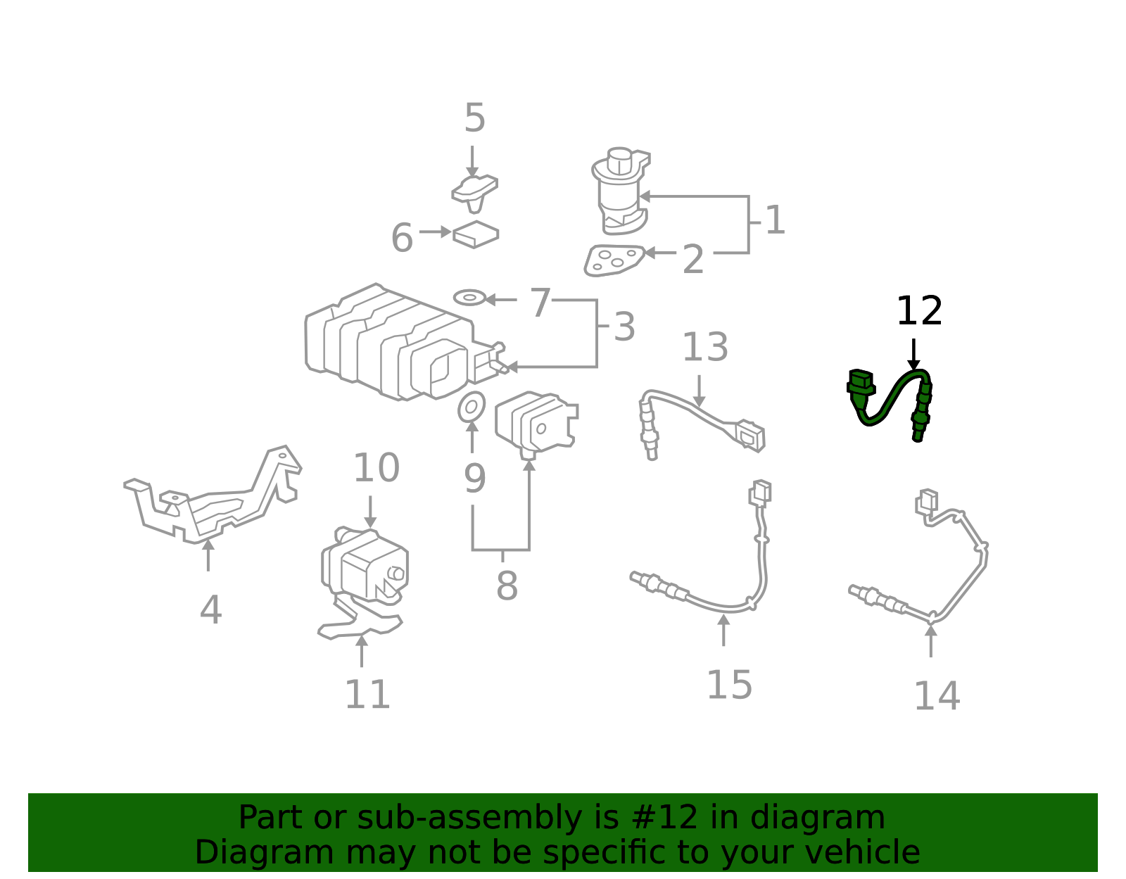 Oxygen Sensor - OEM Emission Sensor for Acura | AutoNation Parts