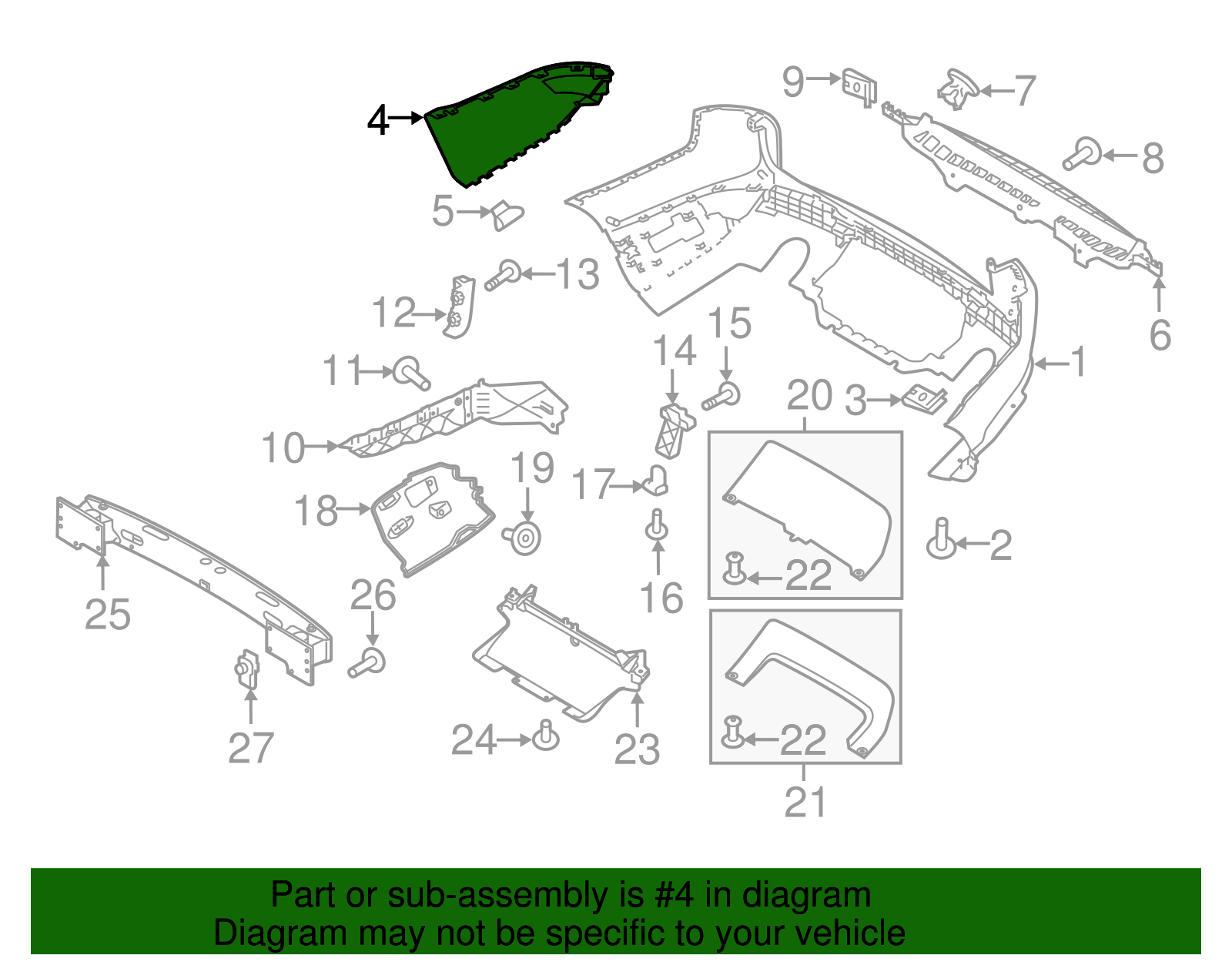 2014-2017 Land Rover Range Rover Sport | Side Molding | LR045185 ...