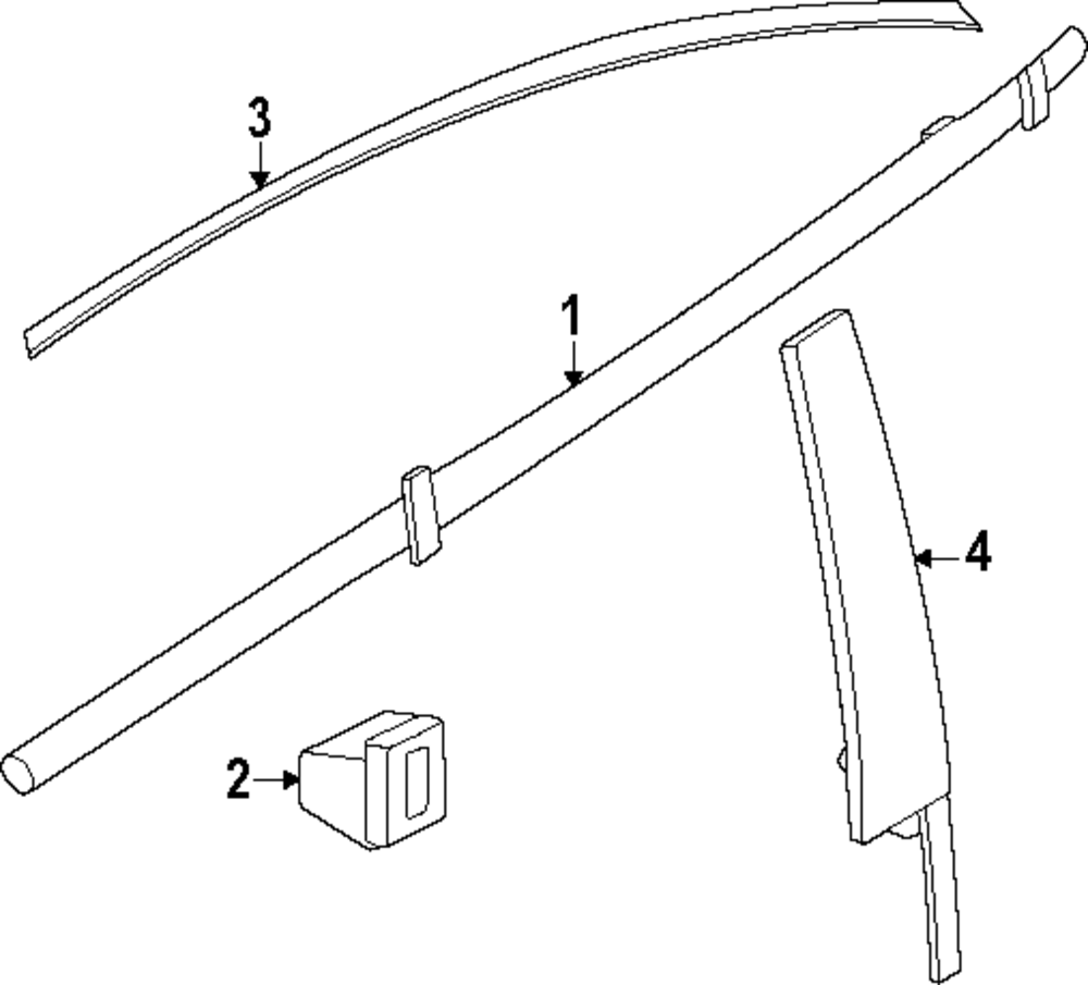 BMW 2024-2025 BMW Channel Cover Outer Door 513221 51-35-5-B58-104 | BMW ...