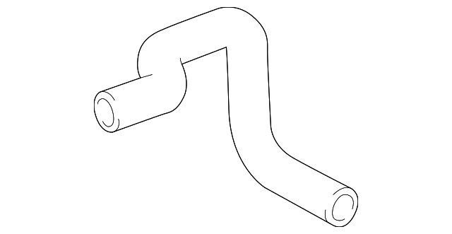 1995-2004 Toyota Radiator Coolant Hose 1657162070 | Toyota Parts Center
