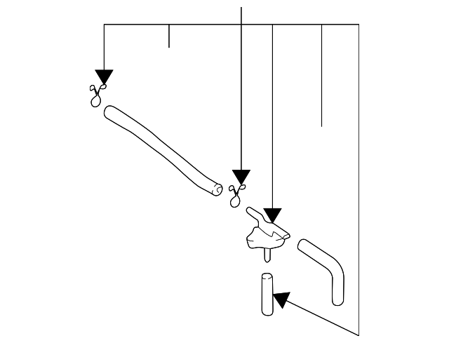 Genuine Toyota Cap Assembly part# 16405-0C010 for 1995-2004 Toyota ...