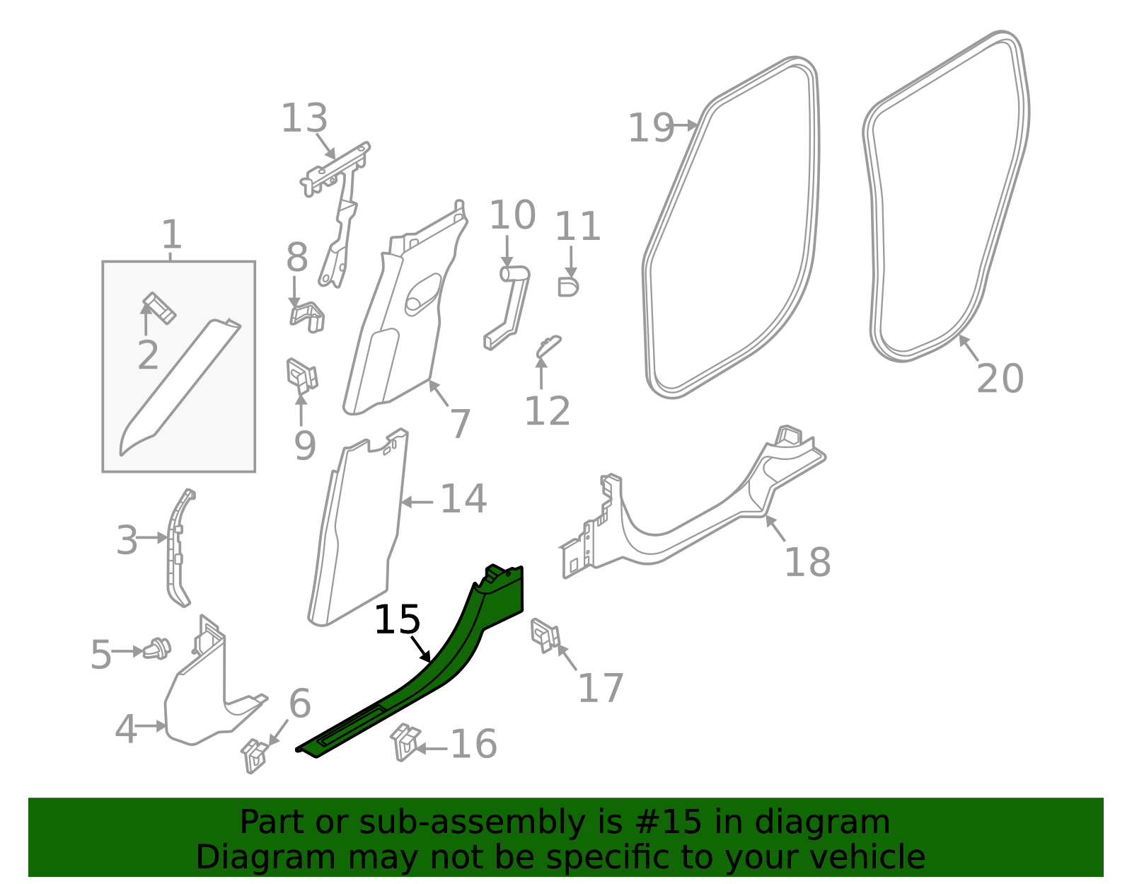 Genuine Illuminated Sill Tread Plate, Lunar, 110 for 2020-2025 Land ...