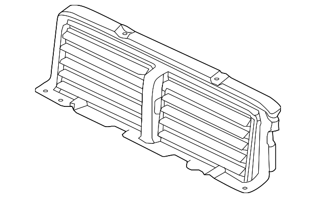 T2H41245 - Radiator Shutter Assembly 2016-2023 Jaguar | Haper Jaguar Parts