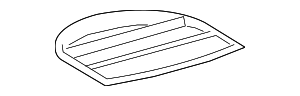 64993-02060-C1 - Spare Tire Panel - 2016-2018 Toyota | OEM Genuine ...