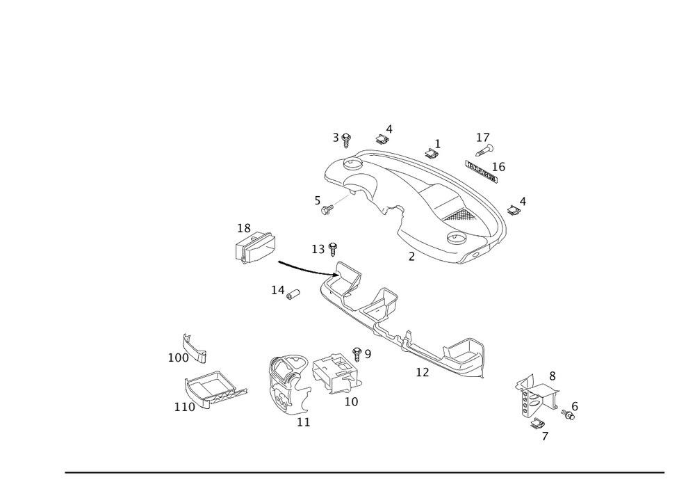 2025402373 - Holder Mercedes-Benz USA Parts