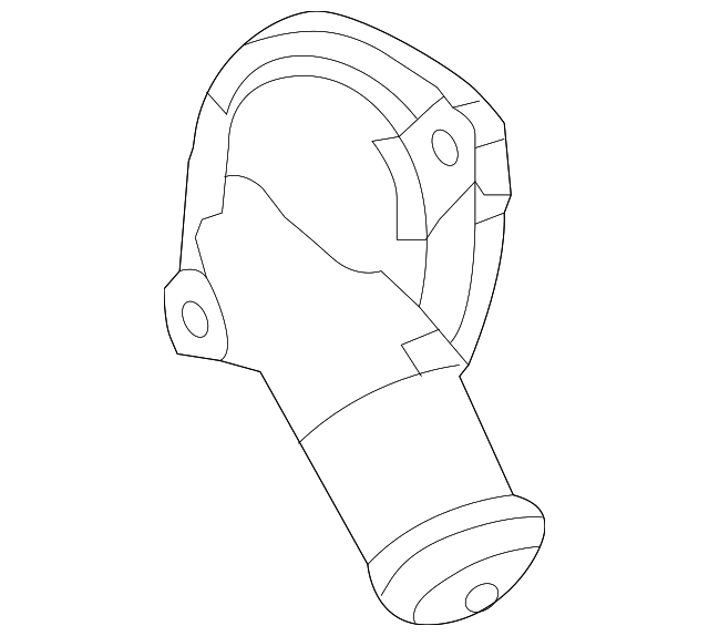 19315-5R0-000 - 2015-2020 Honda Fit - Cover Water Outlet | Honda Parts ...