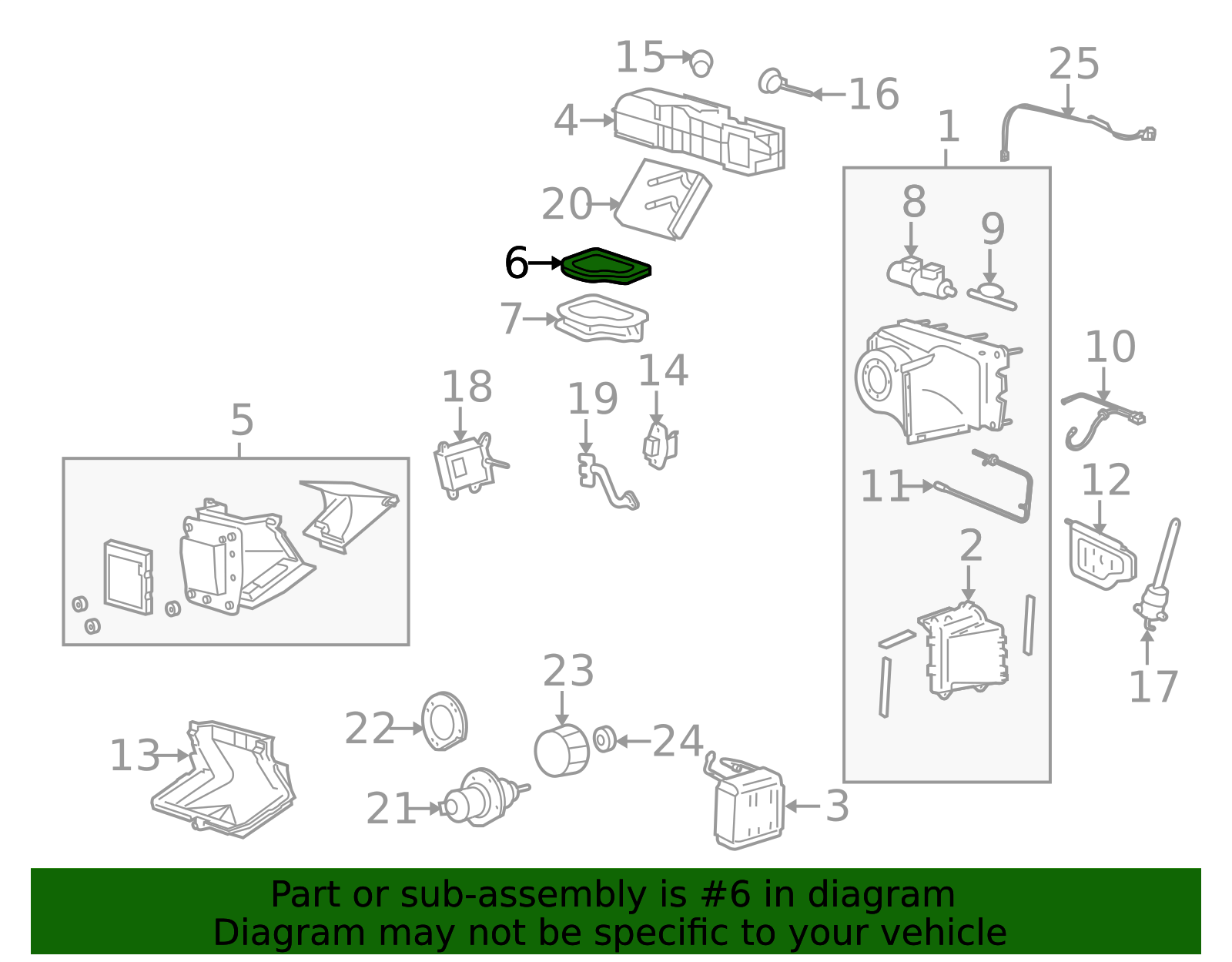 2008-2026 Ford Heater Core Case Seal F7UZ-19A775-AA | Awesome Parts Ford