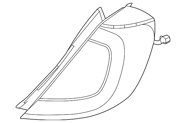 2013-2016 Lincoln MKS | Tail Lamp | DA5Z-13405-D | Walls' Ford Parts