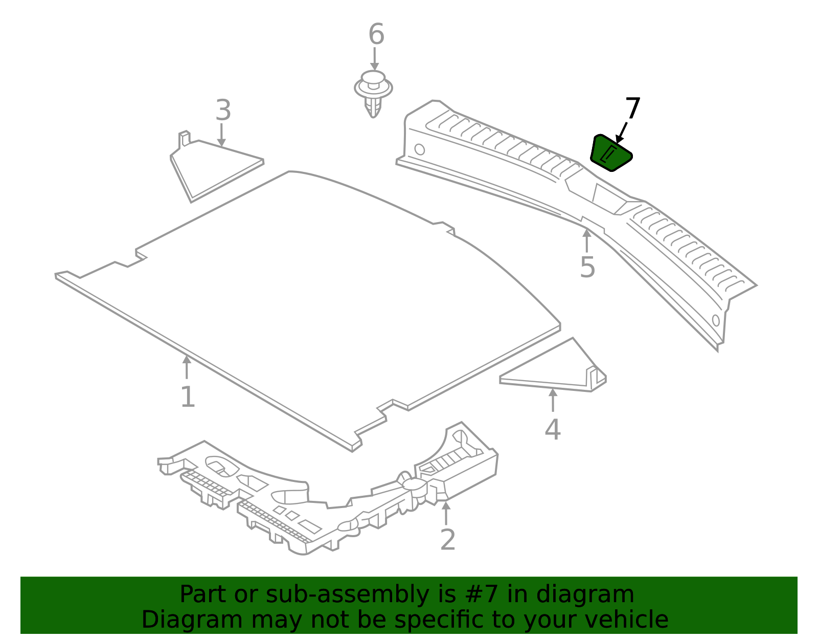 KB7W-68-894A-02 - Striker Cover 2017-2025 Mazda CX-5 | Florida Mazda Parts