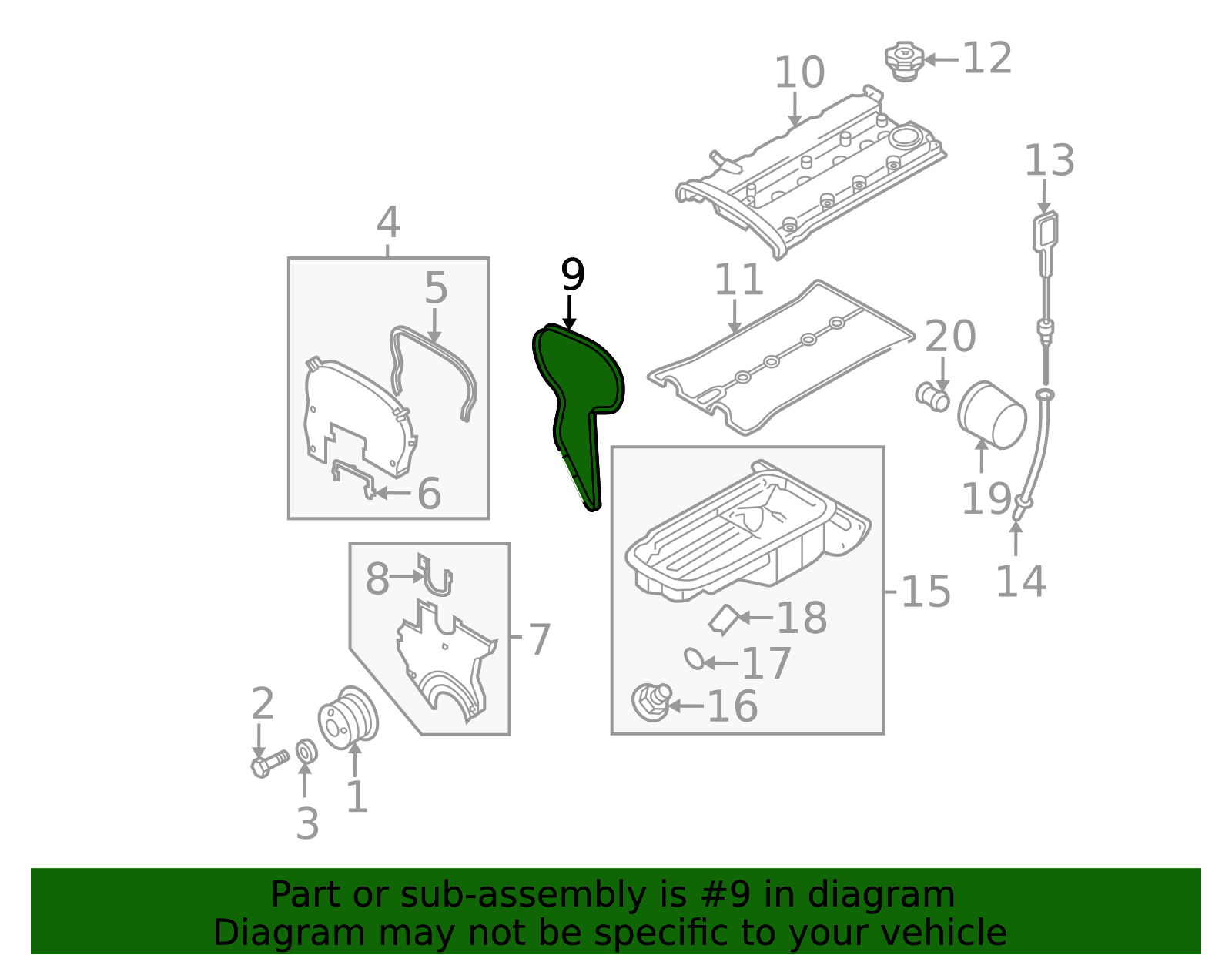 96858745 - 2004-2008 Chevrolet - Timing Belt | Partners Chevy