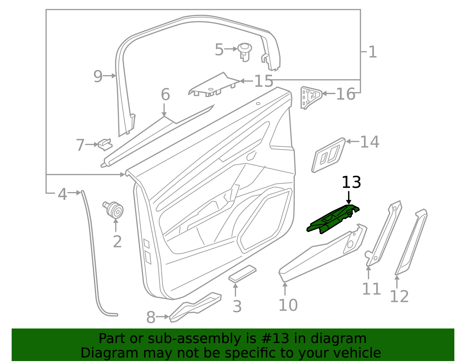 80A-959-515-LV8 - Switch Housing 2018-2025 Audi | Audi OEM Parts Guy