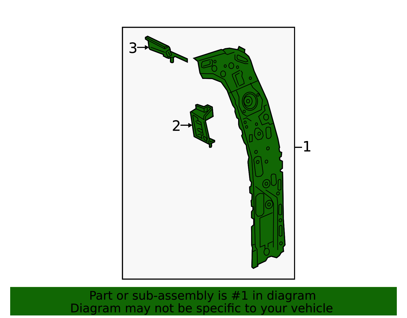2019-2025 GM Inner Lock Pillar 85126280 | Capital Chevy Parts