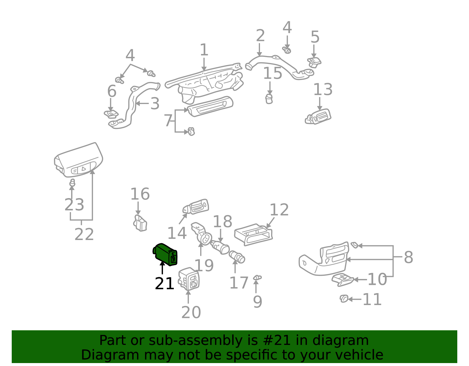 84119-47010 - Instrument Light Rheostat 2001-2003 Toyota Prius | Bam ...