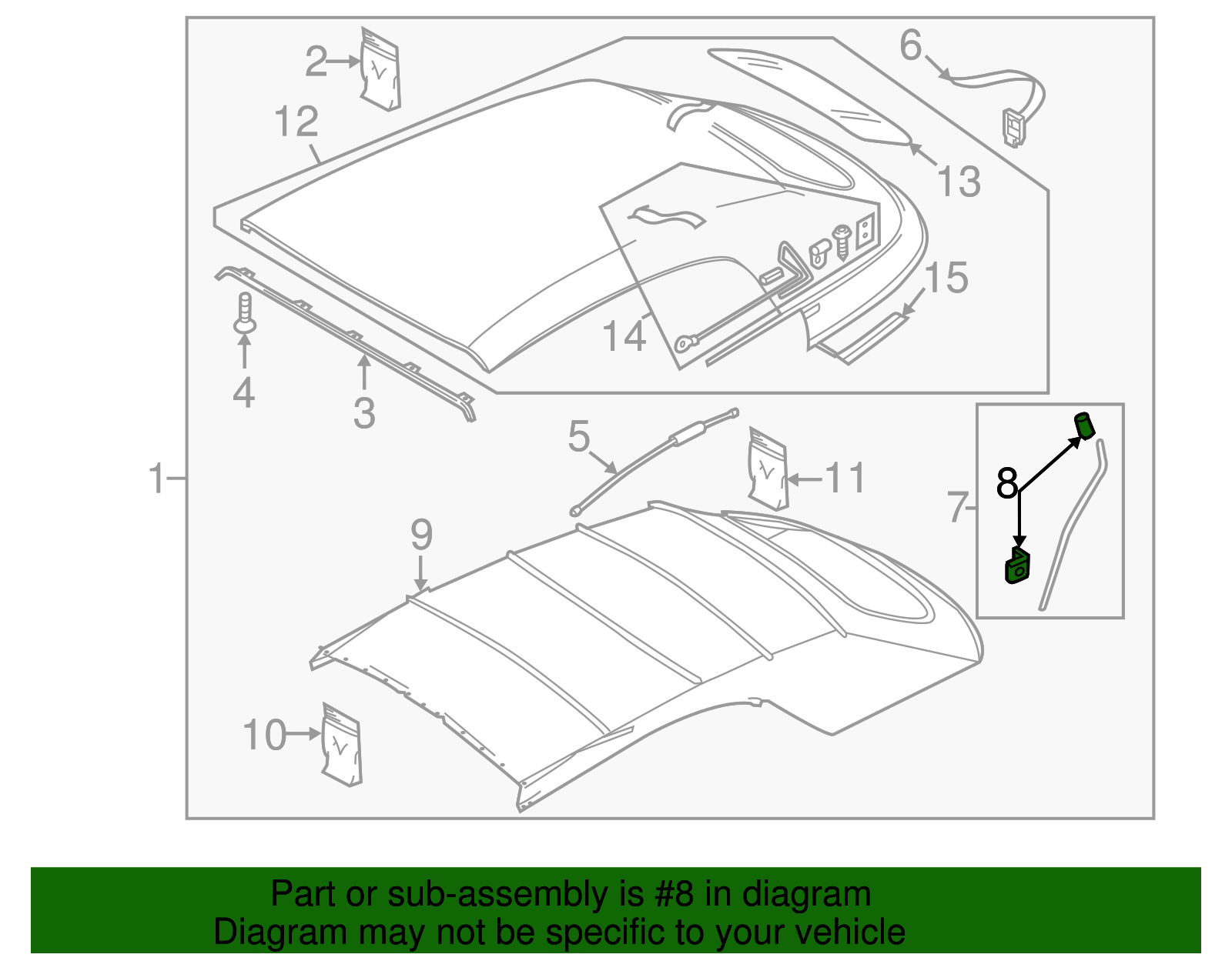 2013-2019 Volkswagen Beetle Link Assembly Hardware Kit 5C3-898-822 | VW ...