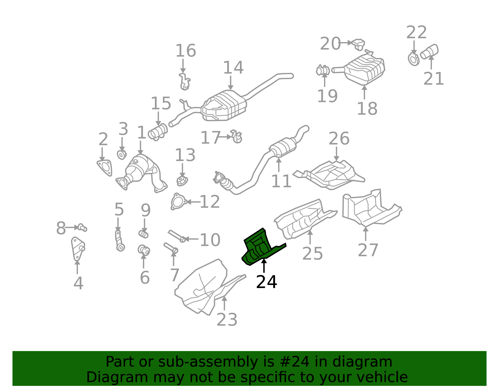 Exhaust Heat Shield - OEM Thermal Protection | AutoNation Parts