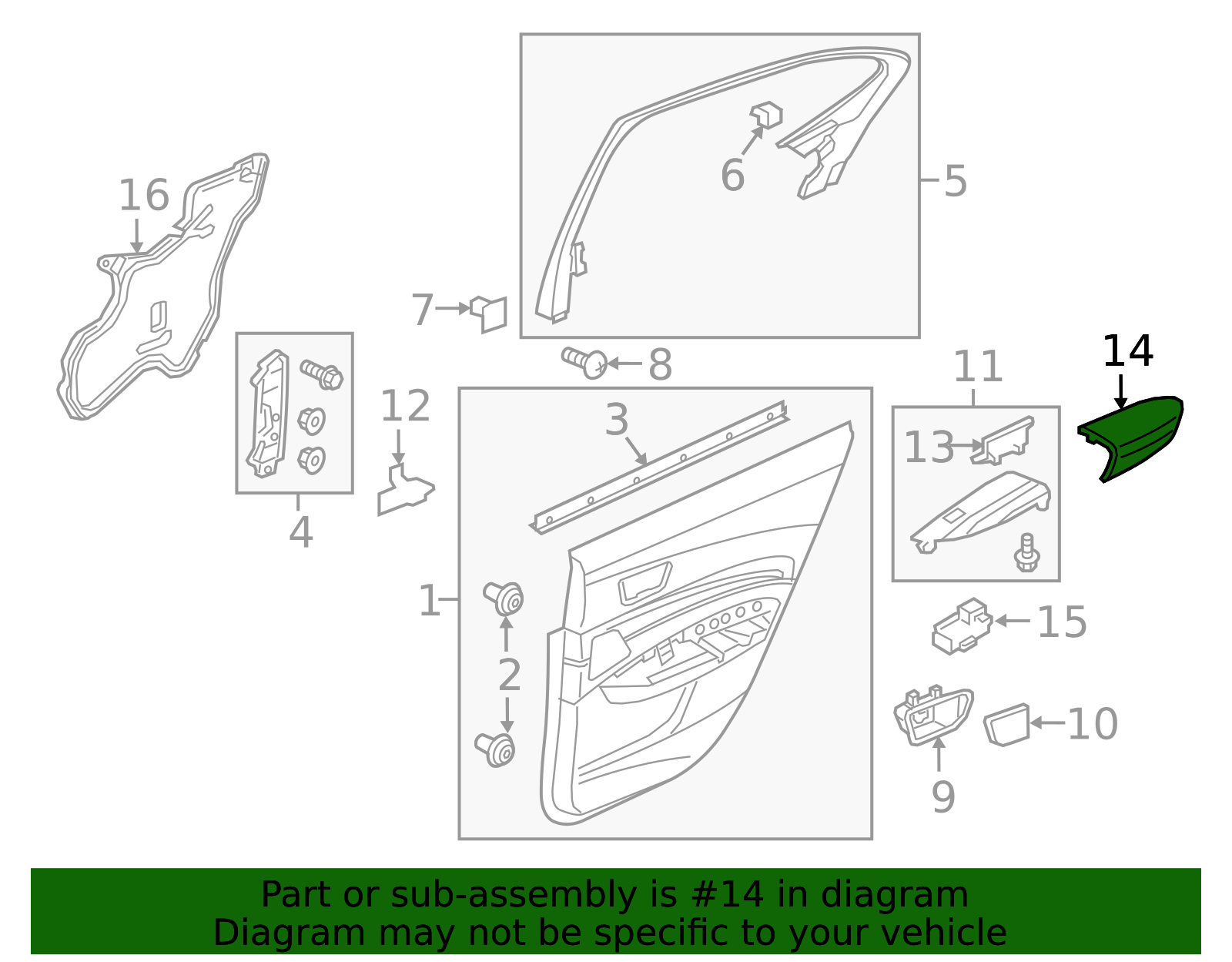 83752-TZ3-A01ZC - High-Quality Armrest for 2015-2020 Acura TLX ...