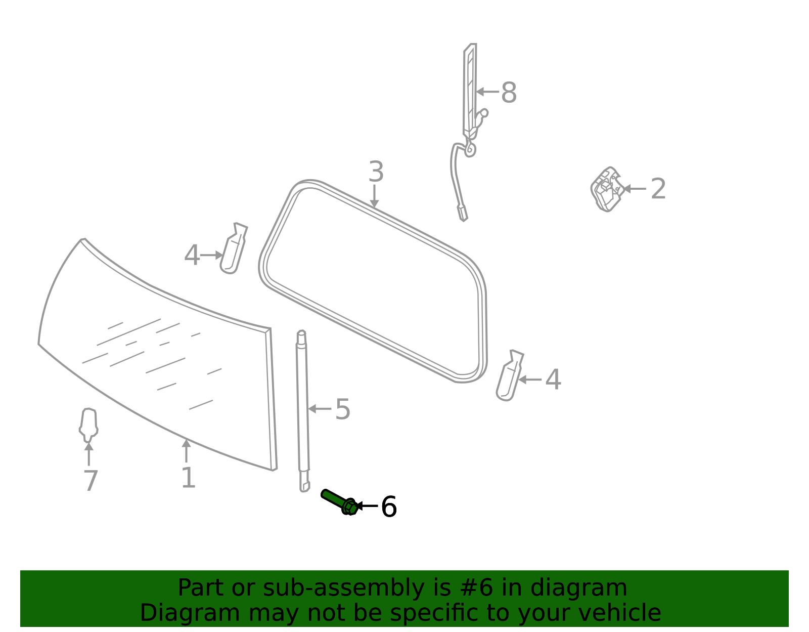 Lift Cylinder Stud W713067-S439 | OEM Parts Online