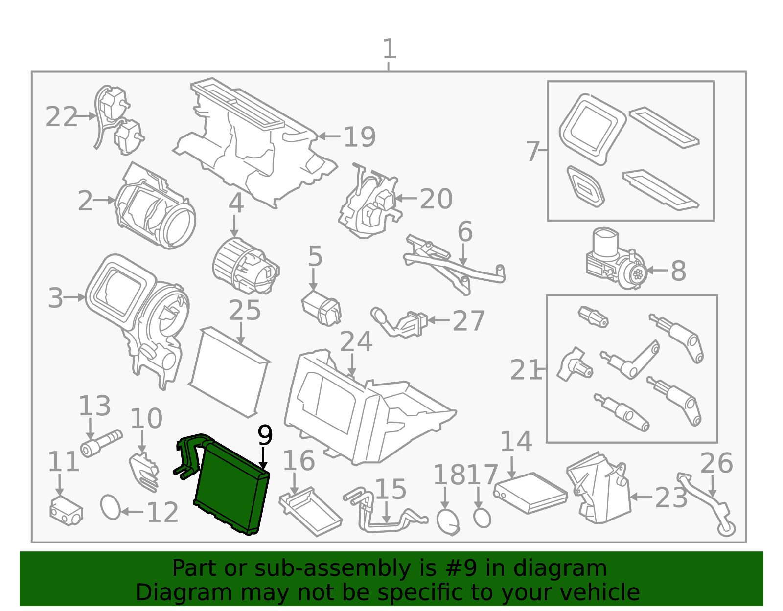 31436487 - Evaporator Core - 2007-2018 Volvo | Volvo OEM Parts Direct