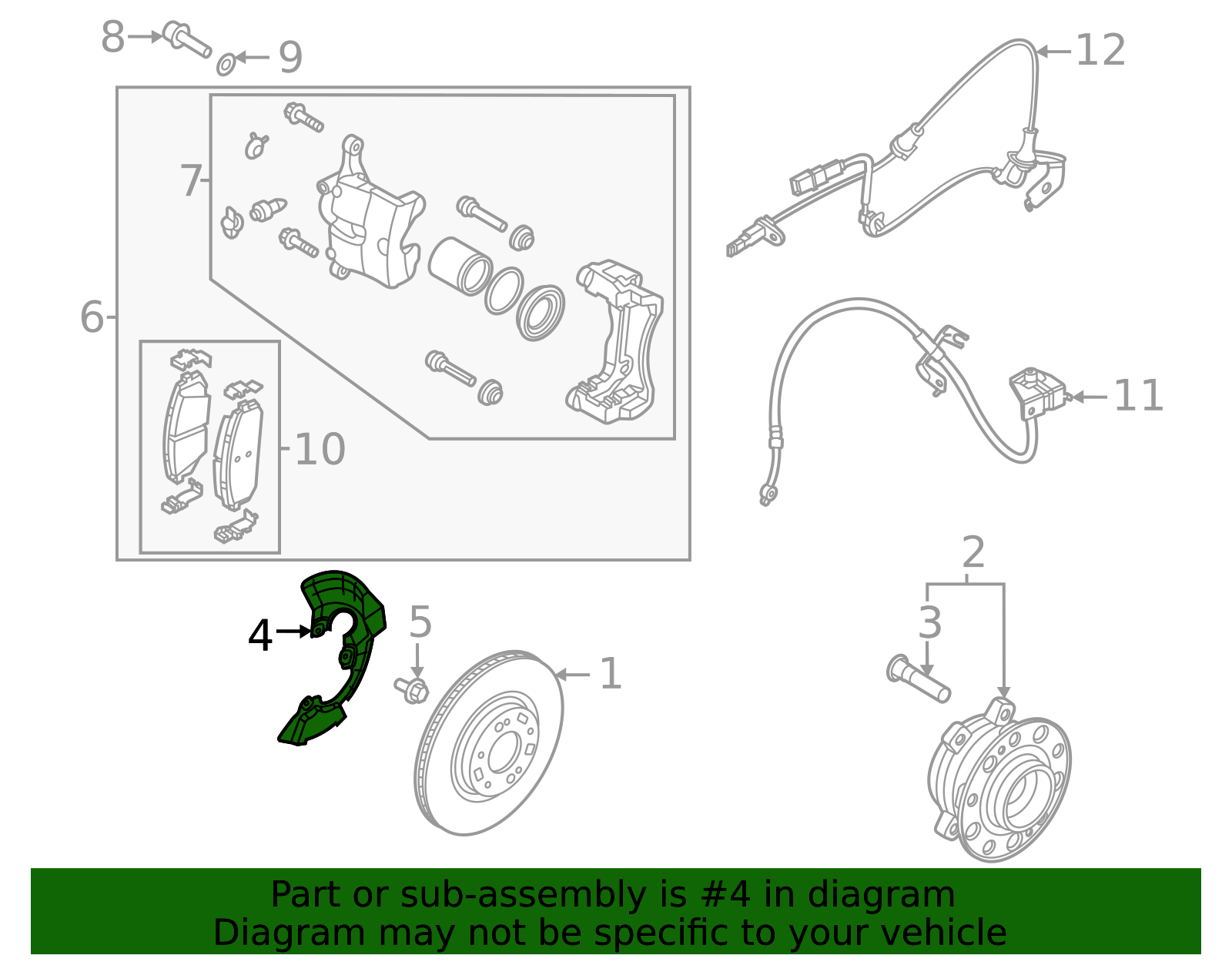 Brake Dust Shield - Protects Discs & Components | AutoNation Parts