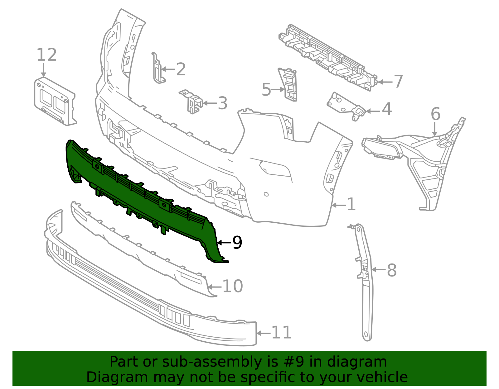 527110c070 - Molding 2023-2025 Toyota Sequoia | Toyota San Diego Parts