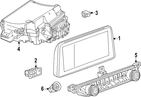 Cluster & Switches for 2024 Honda Prologue | Genuine Honda Parts