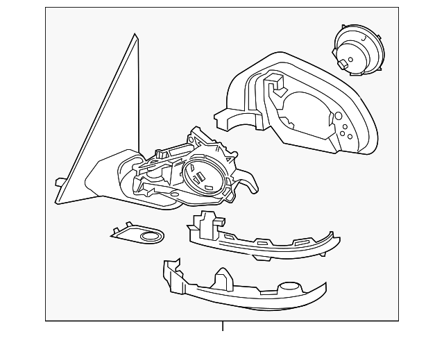 51-16-5-A30-B92 - 2023-2024 BMW - Mirror Assembly | BMWPartsHub