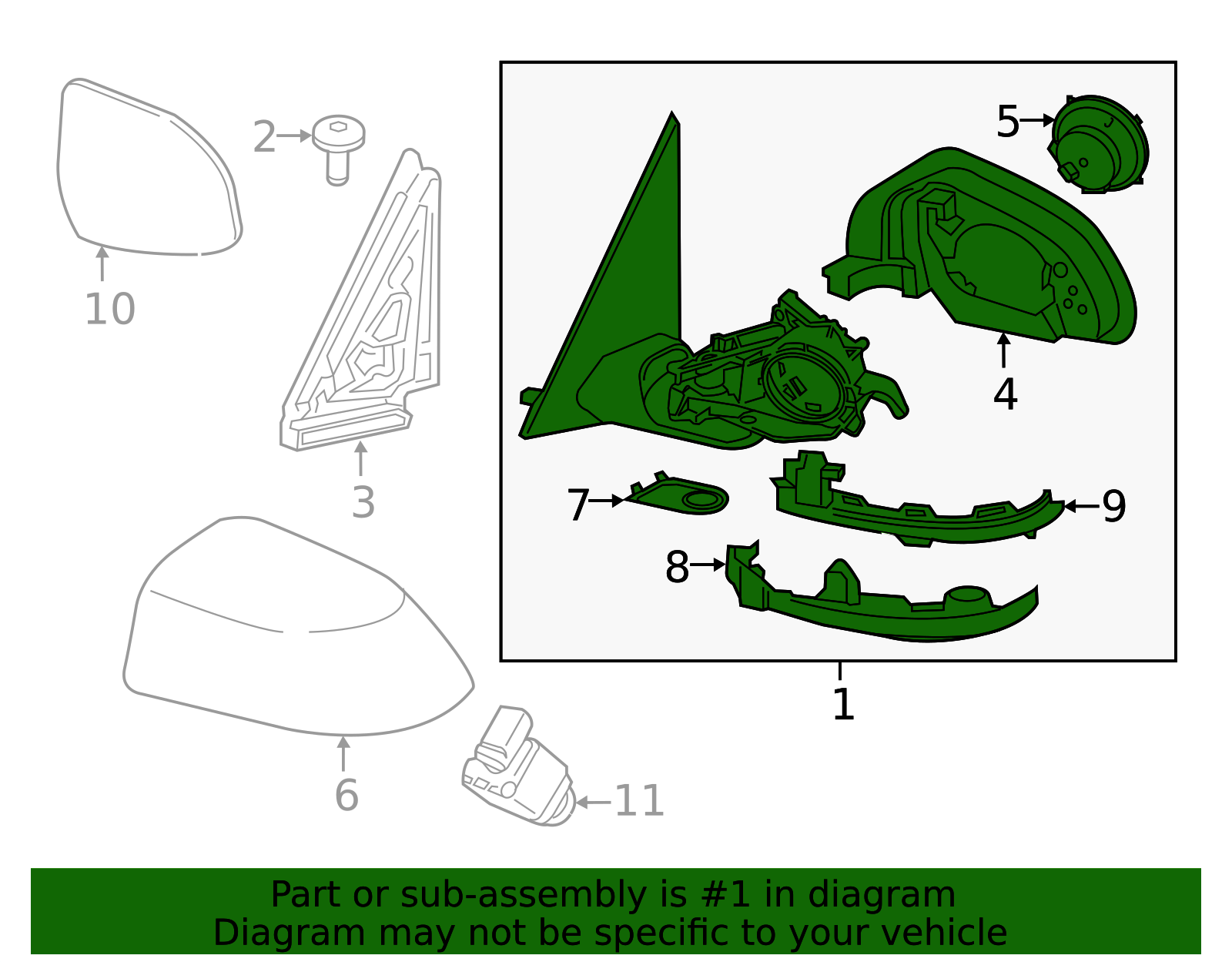 51-16-5-A30-B92 - 2023-2024 BMW - Mirror Assembly | BMWPartsHub
