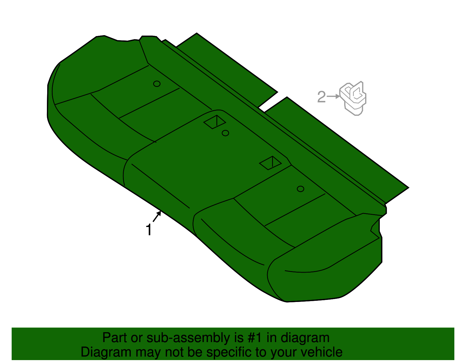 88300-3YU6C - Cushion Assembly - 2016-2019 Nissan Sentra | Nissan OEM ...