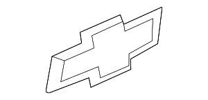 2014-2020 Chevrolet Impala Emblem 84690296 | Courtesy Parts