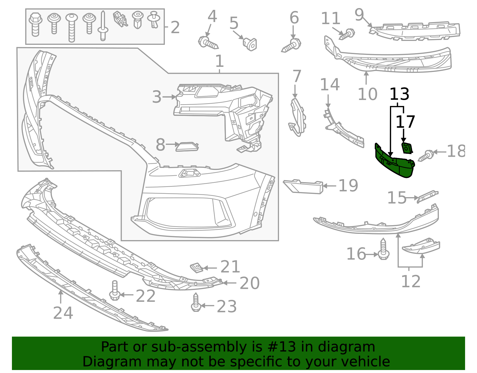 4M0-807-547-D - Mud Shield 2017-2025 Audi | Audi OEM Parts Guy