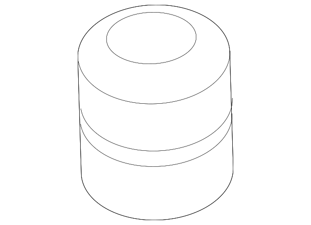 53384-78010 - Hood Stop Buffer - 2019-2025 Toyota | OEM Genuine Toyota ...