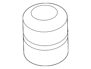 53384-78010 - Hood Stop Buffer - 2019-2025 Toyota | OEM Genuine Toyota ...