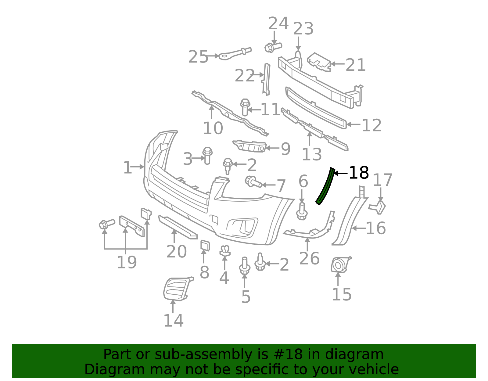2009-2012 Toyota RAV4 Flare Pad 53851-0R010 | MotorMotor