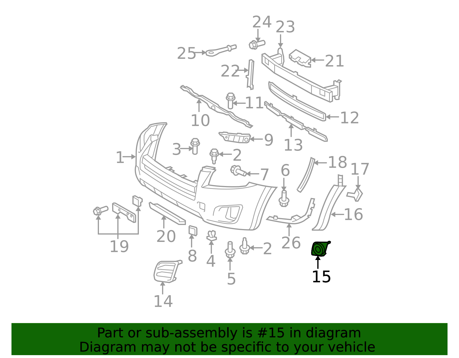 2009-2012 Toyota RAV4 2009-2012 Toyota RAV4 - Fog Lamp Bezel 52128 ...