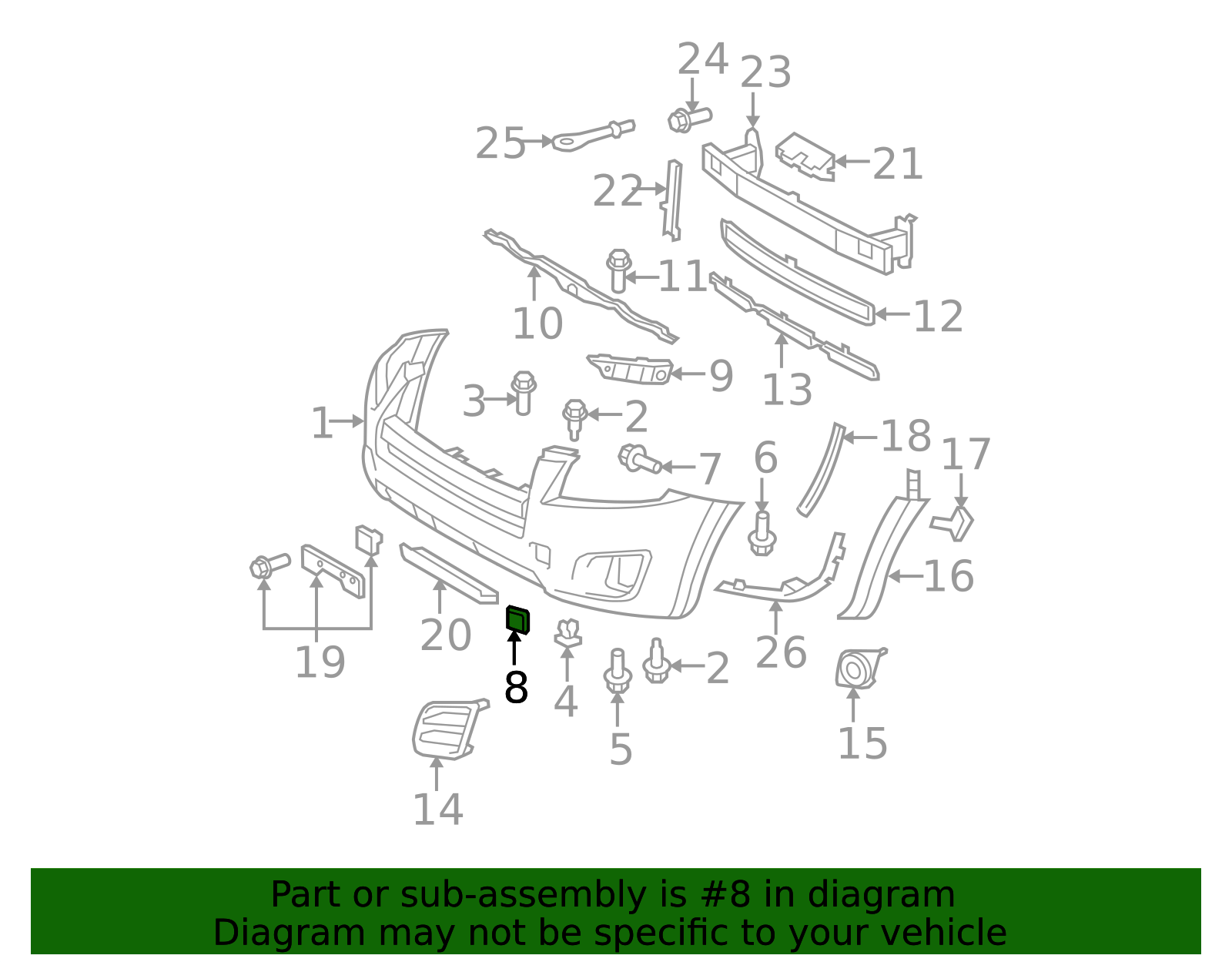 2012 Toyota RAV4 Tow Hook Cover (Right, Front) 53285-0R903 | Toyota ...