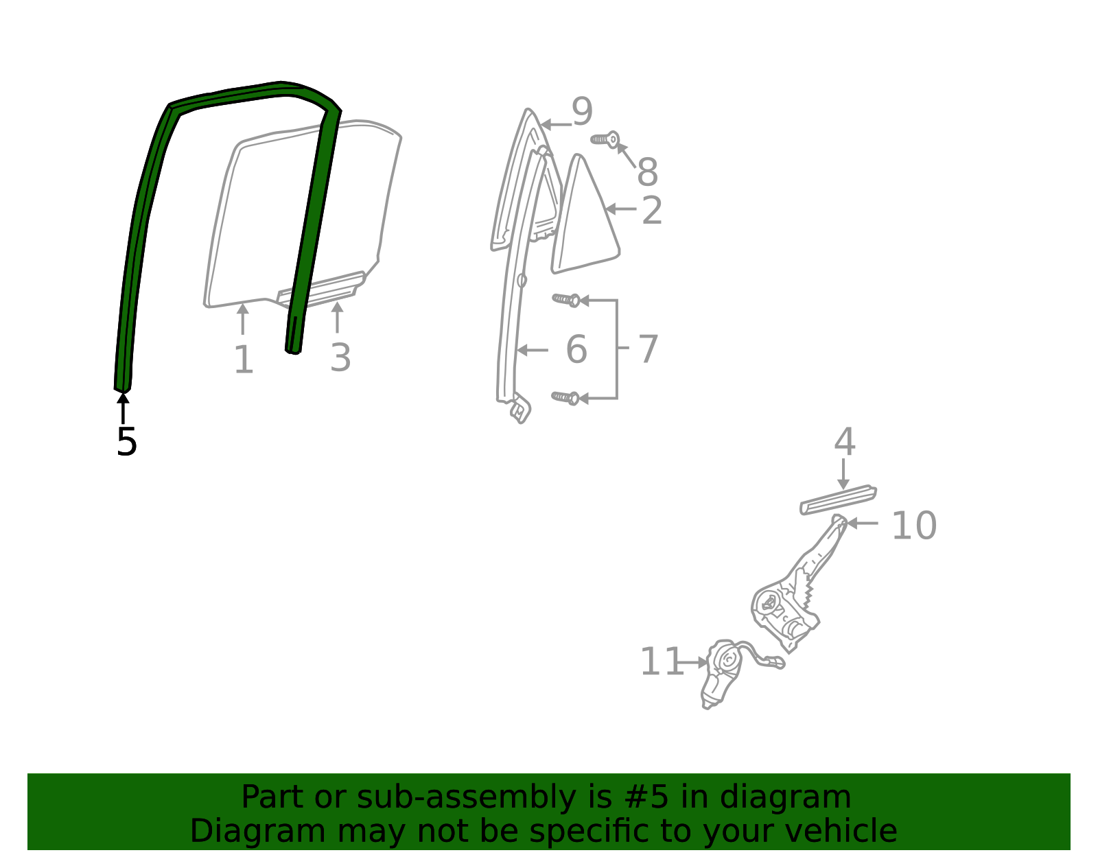 Window Channel - Smooth Window Travel | AutoNation Parts