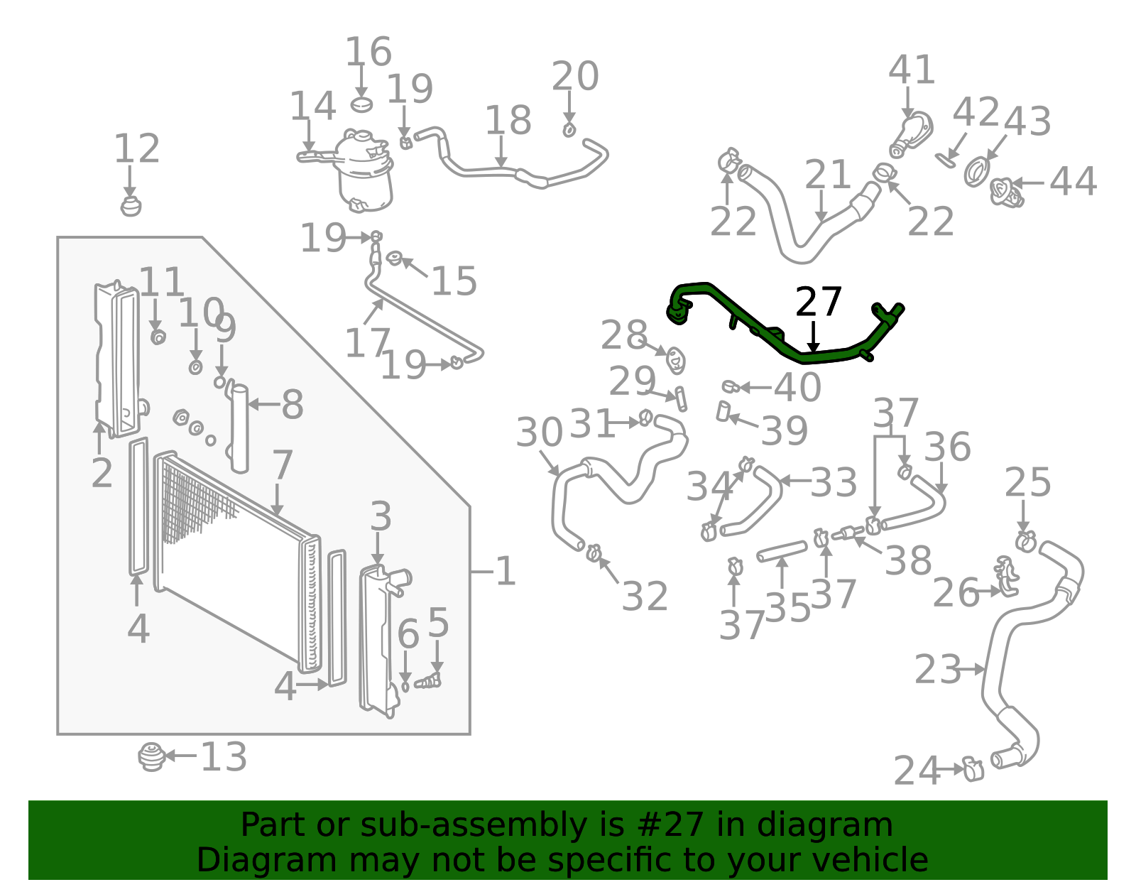 2003-2005 Toyota Celica Inlet Pipe 16268-22150 | MotorMotor