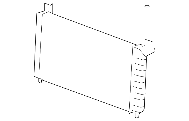 2007-2009 GM Radiator 25810258 | Shop Matick Buick GMC