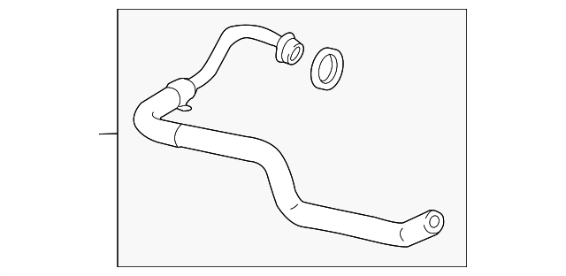 2017-2018 Porsche Macan Coolant Line 9A7-121-492 | OEM Parts Online