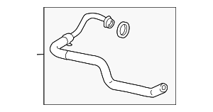 2017-2018 Porsche Macan Coolant Line 9A7-121-492 | OEM Parts Online