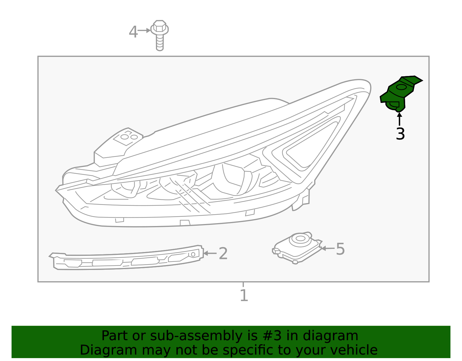92131-F6000 - Headlamp Assembly Bracket Kia.Parts Store