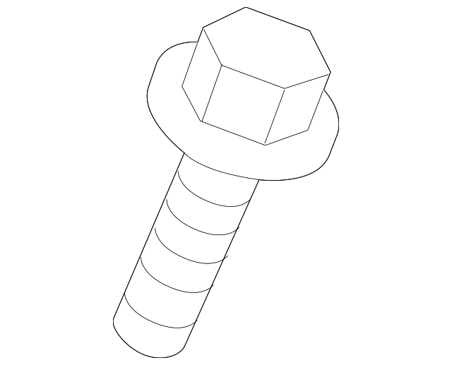 Genuine Toyota Lower Control Arm Front Bolt part# 90080-10376 for 2013 ...