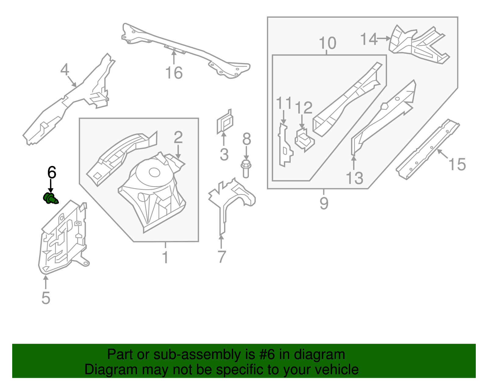 1995-2025 Nissan Bumper Cover Clip 01553-09241 | TascaParts.com