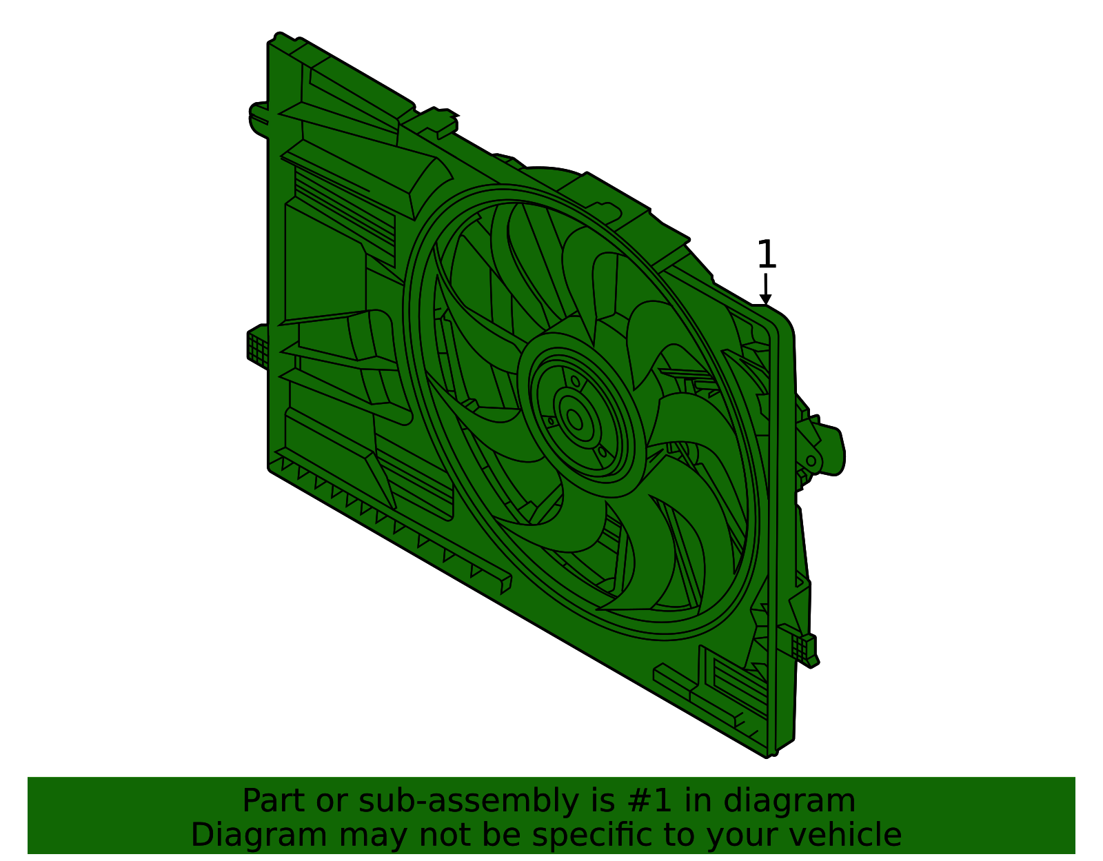 2022-2025 Hyundai Tucson Engine Cooling Fan Assembly 25380-CW700 | OEM ...
