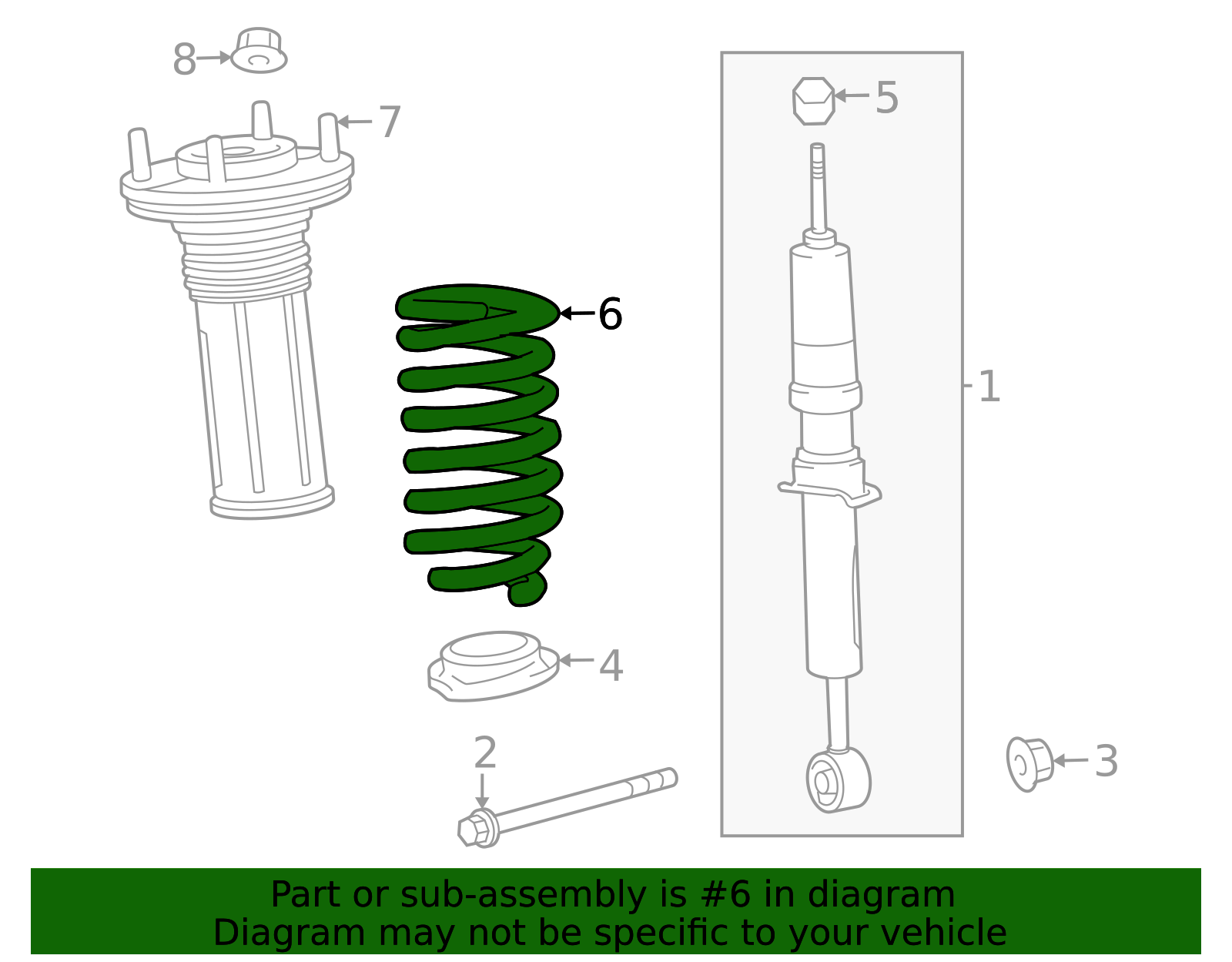 48131-AK041 - Spring 2024-2025 Toyota Tacoma | Bam Wholesale Parts