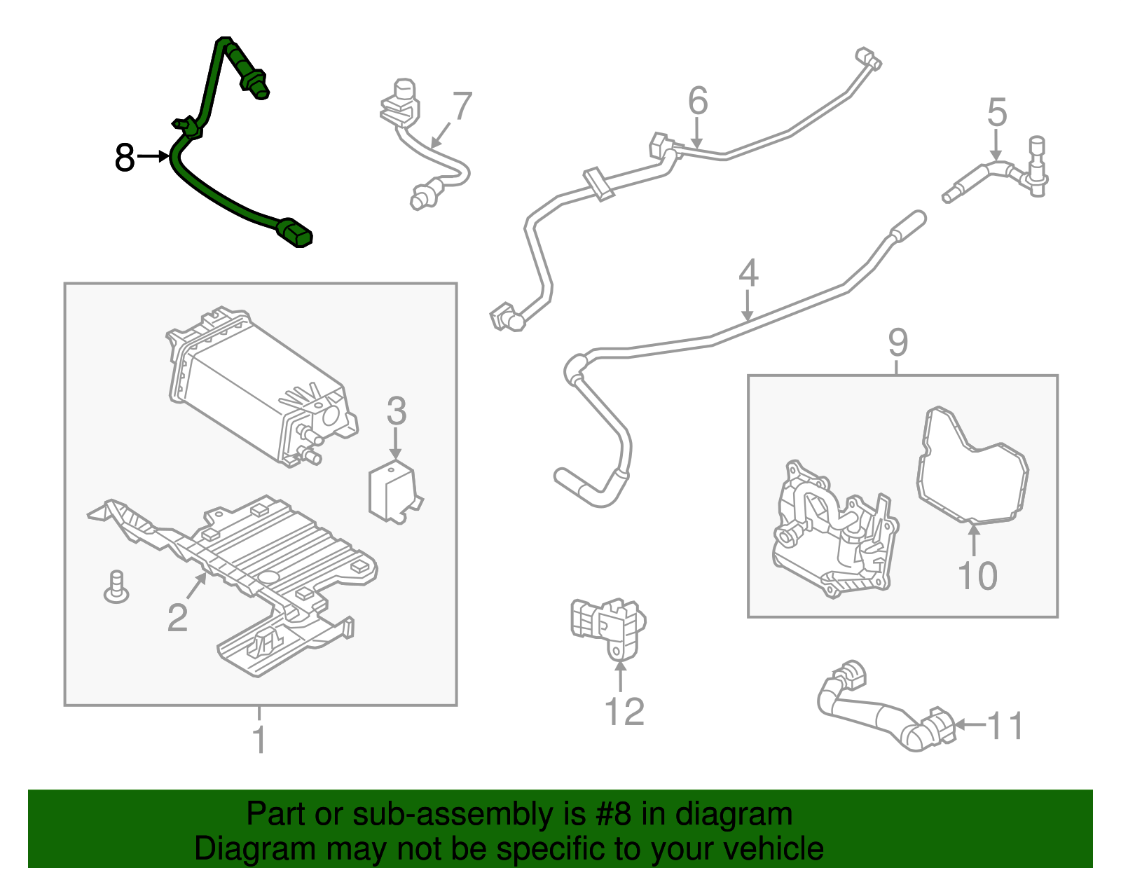 Oxygen Sensor - OEM Emission Sensor for Ford | AutoNation Parts