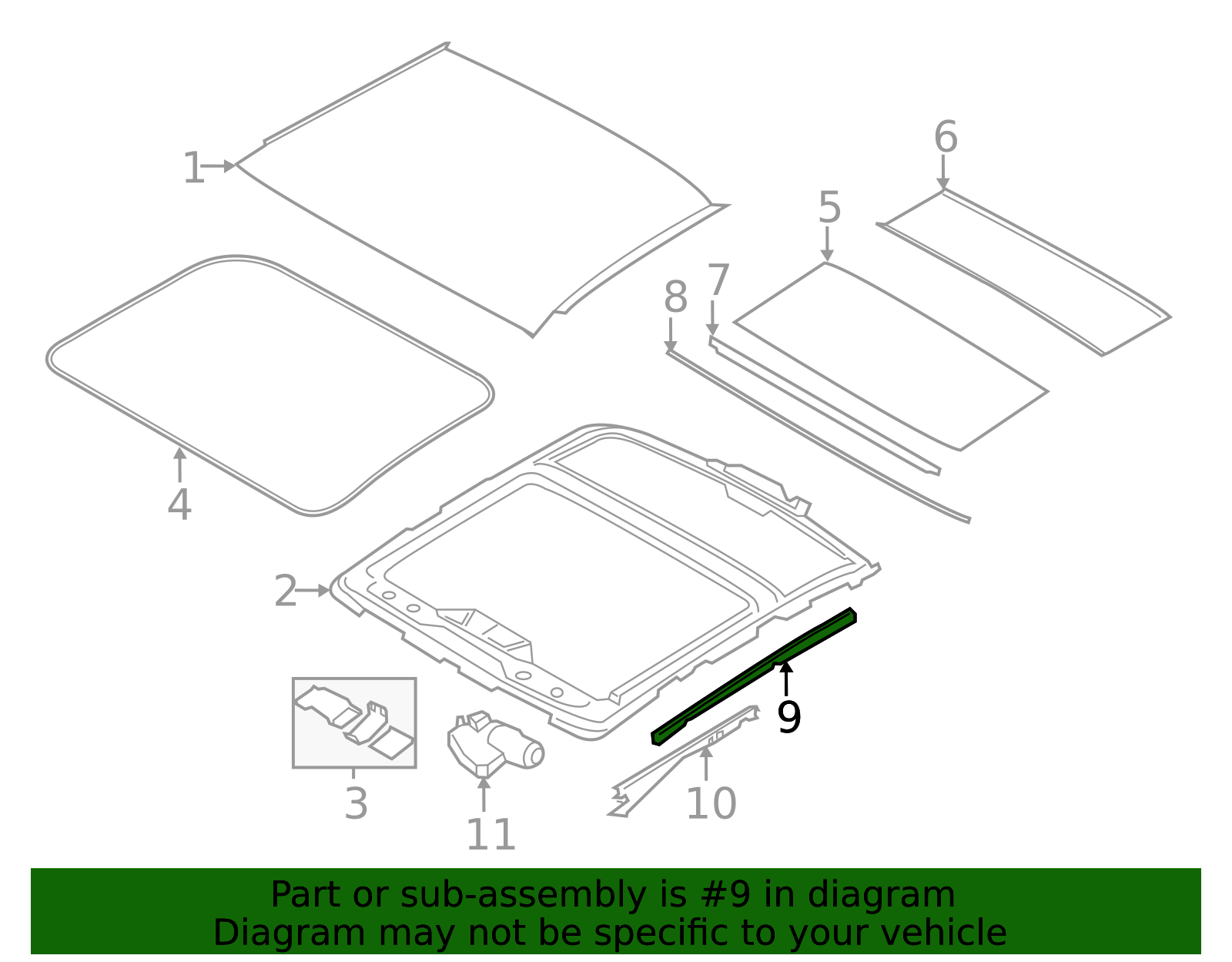 54-10-7-118-875 - Inner Boot 2004-2019 BMW | BMW Auto Parts Warehouse
