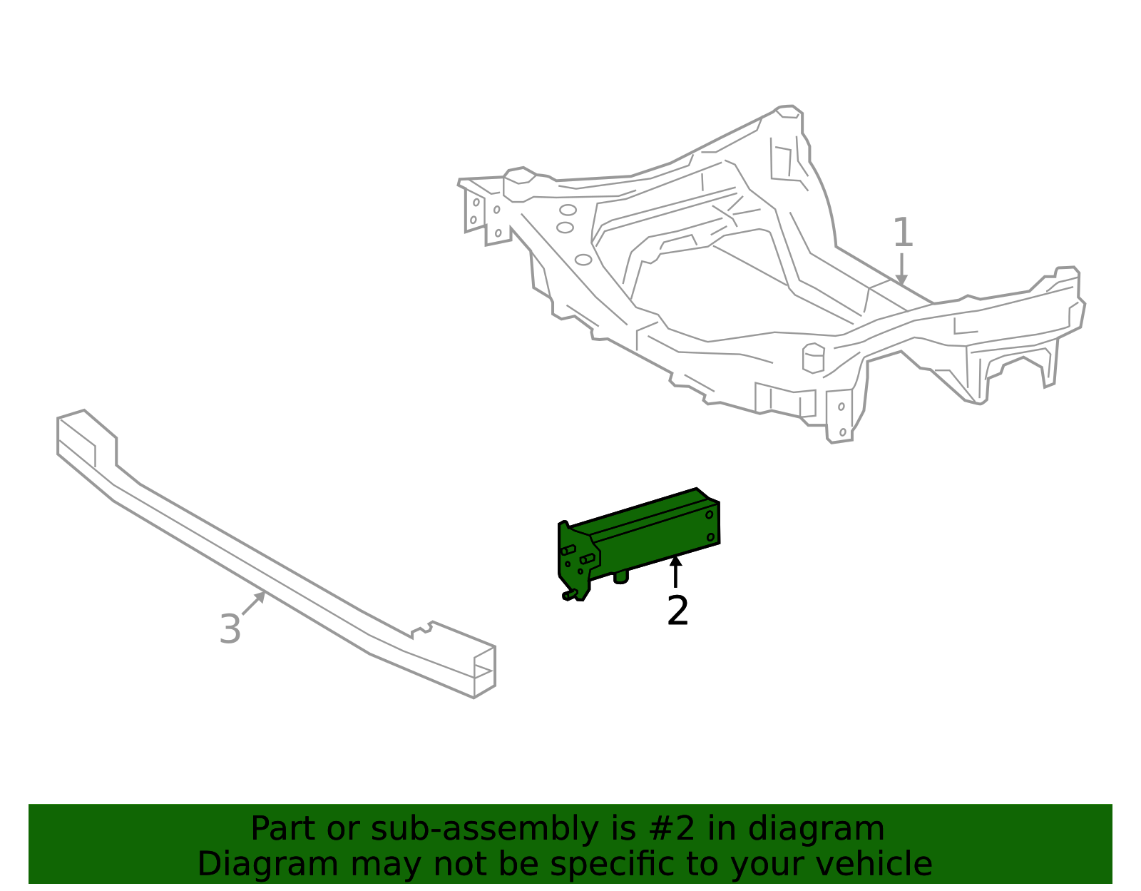 51107-62020 - High-Quality Frame Rail End for 2021-2025 Toyota Mirai ...